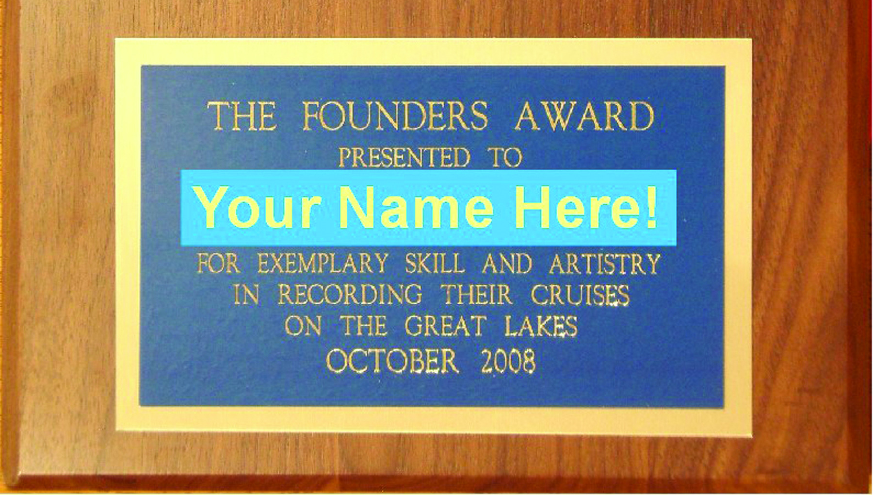 You could earn 2025 GLCC Founders Award | The Great Lakes Cruising Club
